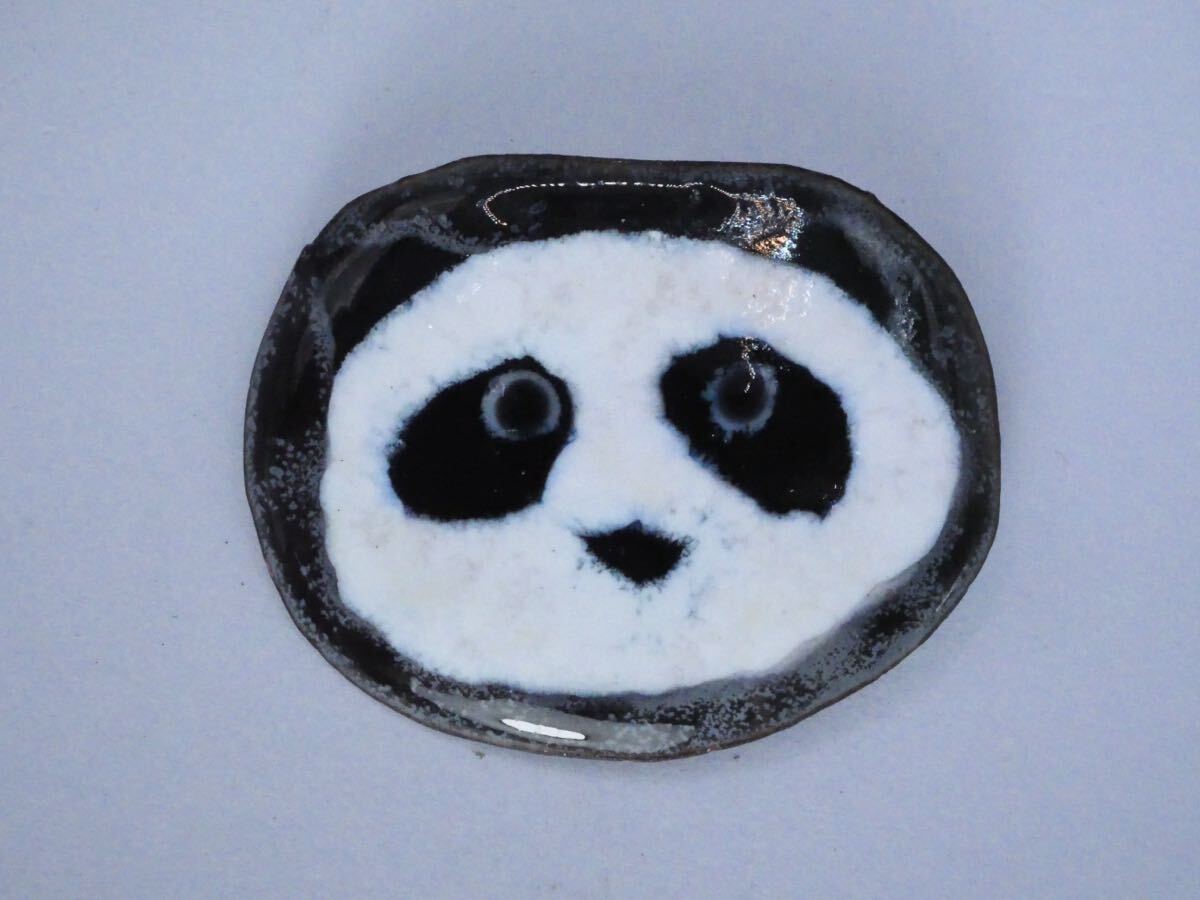 Yahoo!オークション - 【3124】七宝焼き パンダ ぱんだ ブローチ アク...