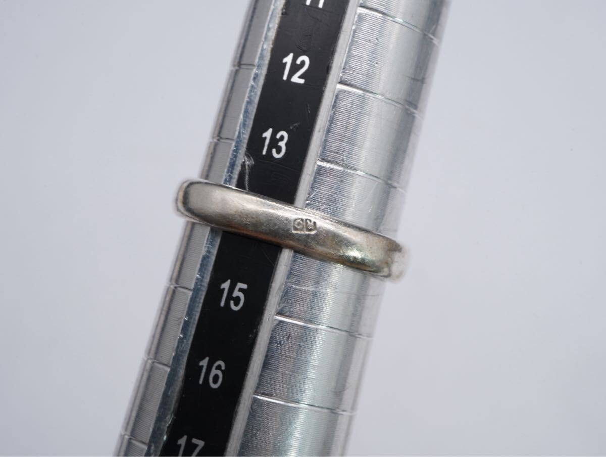 Yahoo!オークション - 【1016】14号 シルバー SILVER 925 琥珀 コハク ...