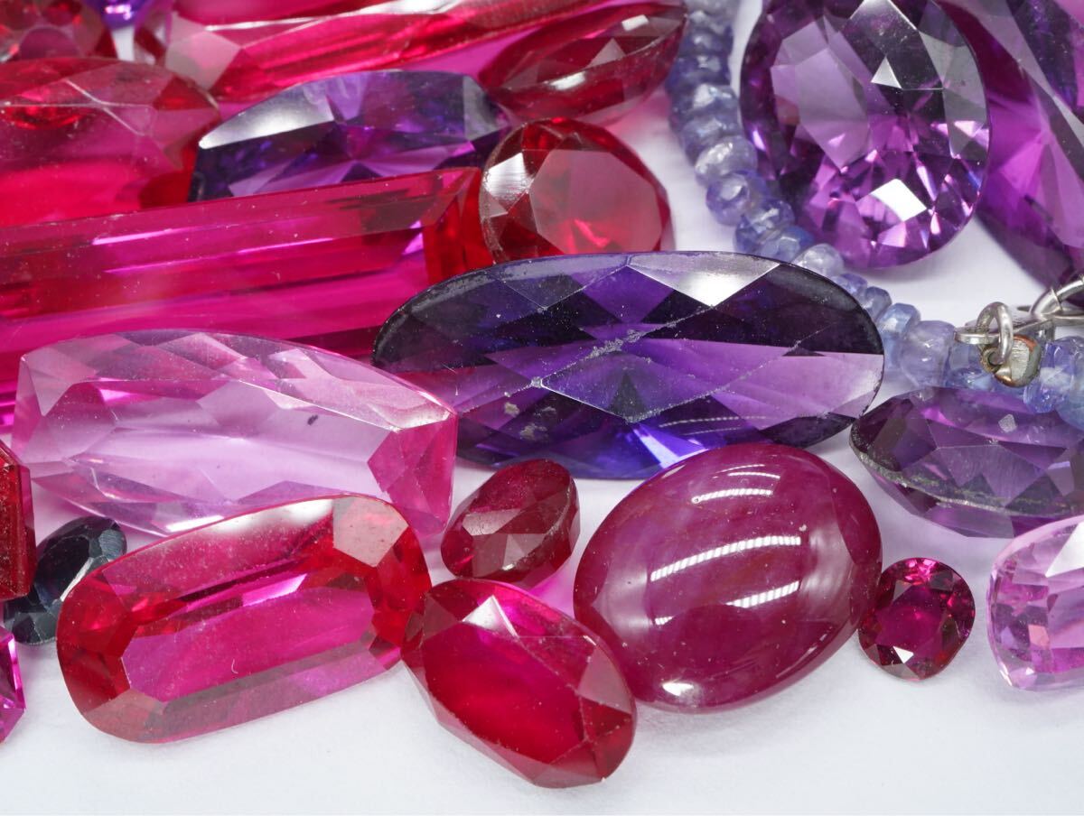 Yahoo!オークション - 【103】ルビー サファイア 約47.2g 236ct ルース...