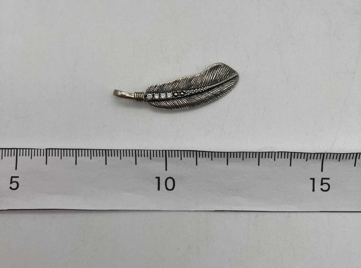 Yahoo!オークション - 【2004】シルバー925 ペンダントトップ 葉 739-5...