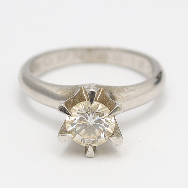 Yahoo!オークション - 1円 箱付 田崎 タサキ 0.68CT ダイヤ PT900 6.0...