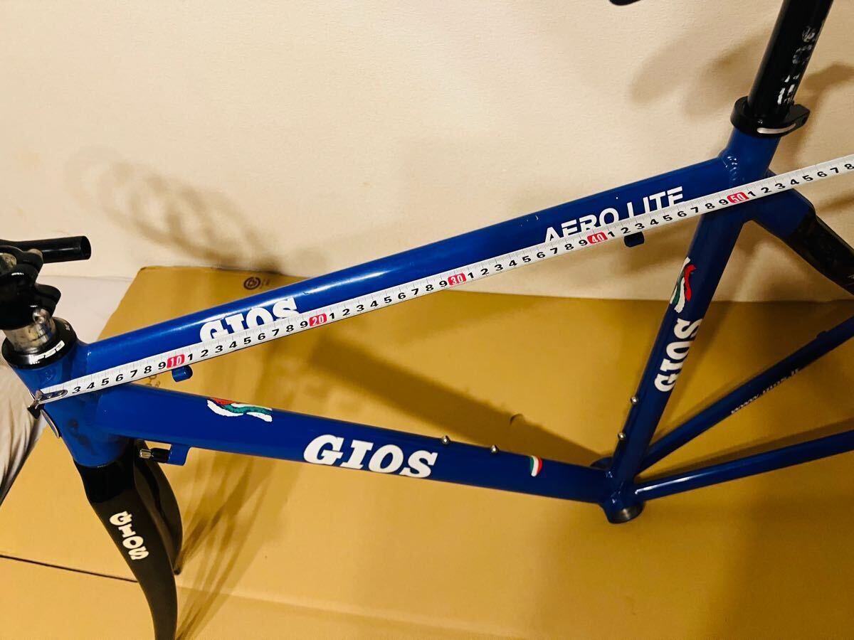 Yahoo!オークション - GIOS AERO LITE フレーム 51サイズ カーボンバッ...