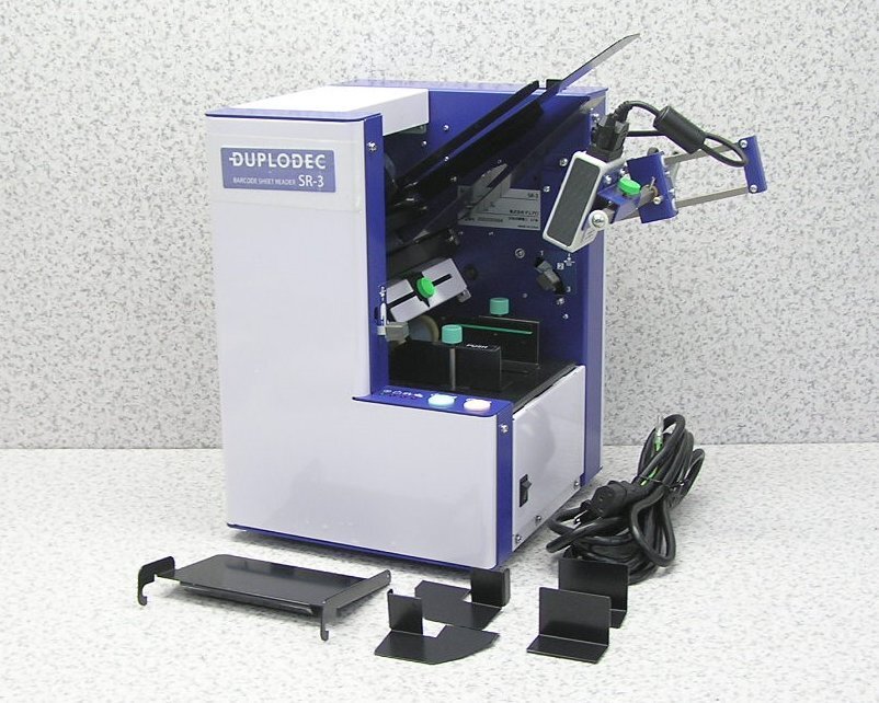 Duplo/デュプロ バーコードシートリーダー 幅115mm 卓上型 縦型 バーコード読み取り機 DUPLODEC SR-3(バーコードリーダー)｜売買されたオークション情報、yahooの商品 ...