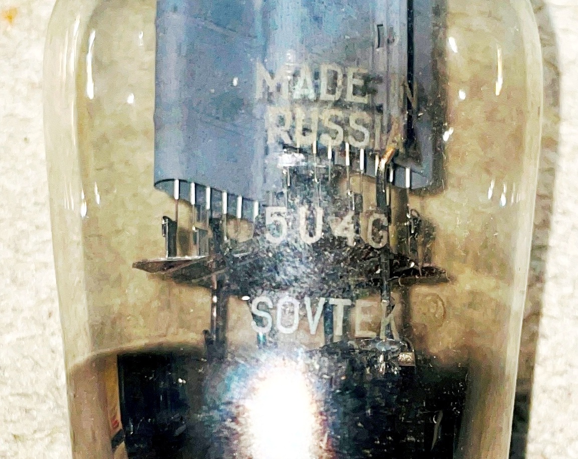 Yahoo!オークション - SOVTEK 5U4G ソブテック 整流管 1本