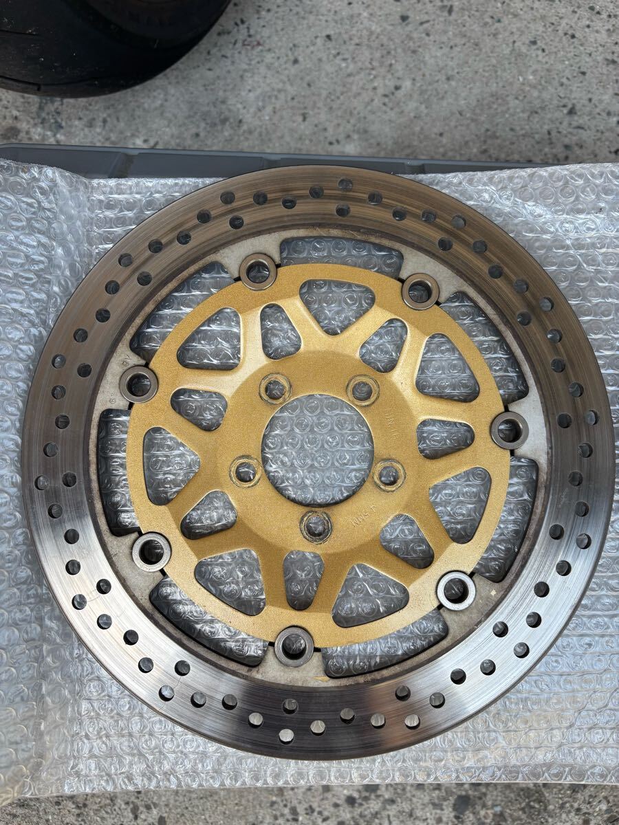 Yahoo!オークション - ゼファー1100 フロントブレーキローター (ZRX110...