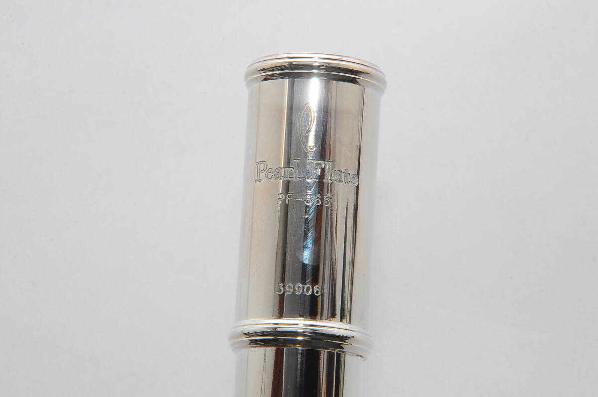 Yahoo!オークション - [MBE40]Pearl Flute パールフルート PF-665 銀色...