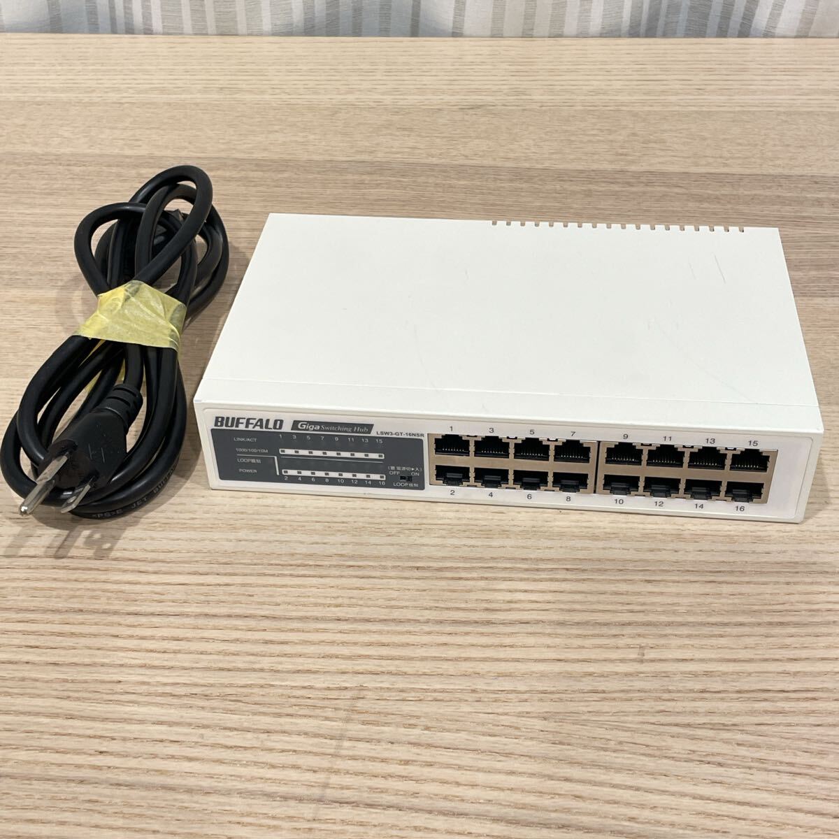 E837 BUFFALO LSW3-GT-16NSR D2 16ポートハブ ギガスイッチングハブ HUB 白 ホワイト ネットワーク 通信 事務所 パソコン 通信機器(イーサネットハブ)｜売買 ...