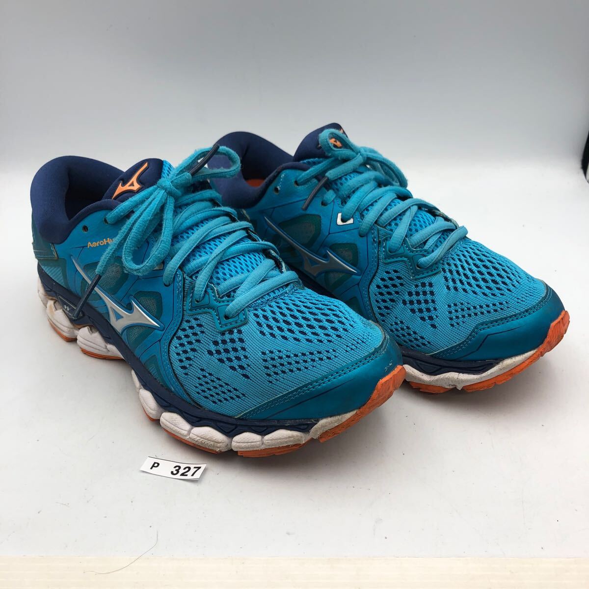 Yahoo!オークション - P327 mizuno ミズノ WAVE SKY レディース ランニ...