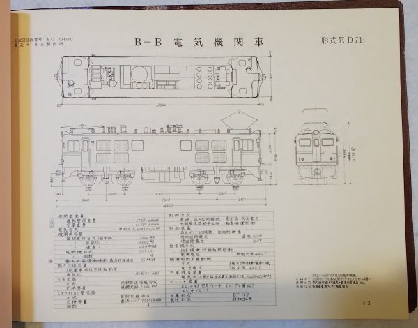 Yahoo!オークション - S216 戦後 昭和51年 鉄道資料【電気機関車形式図...