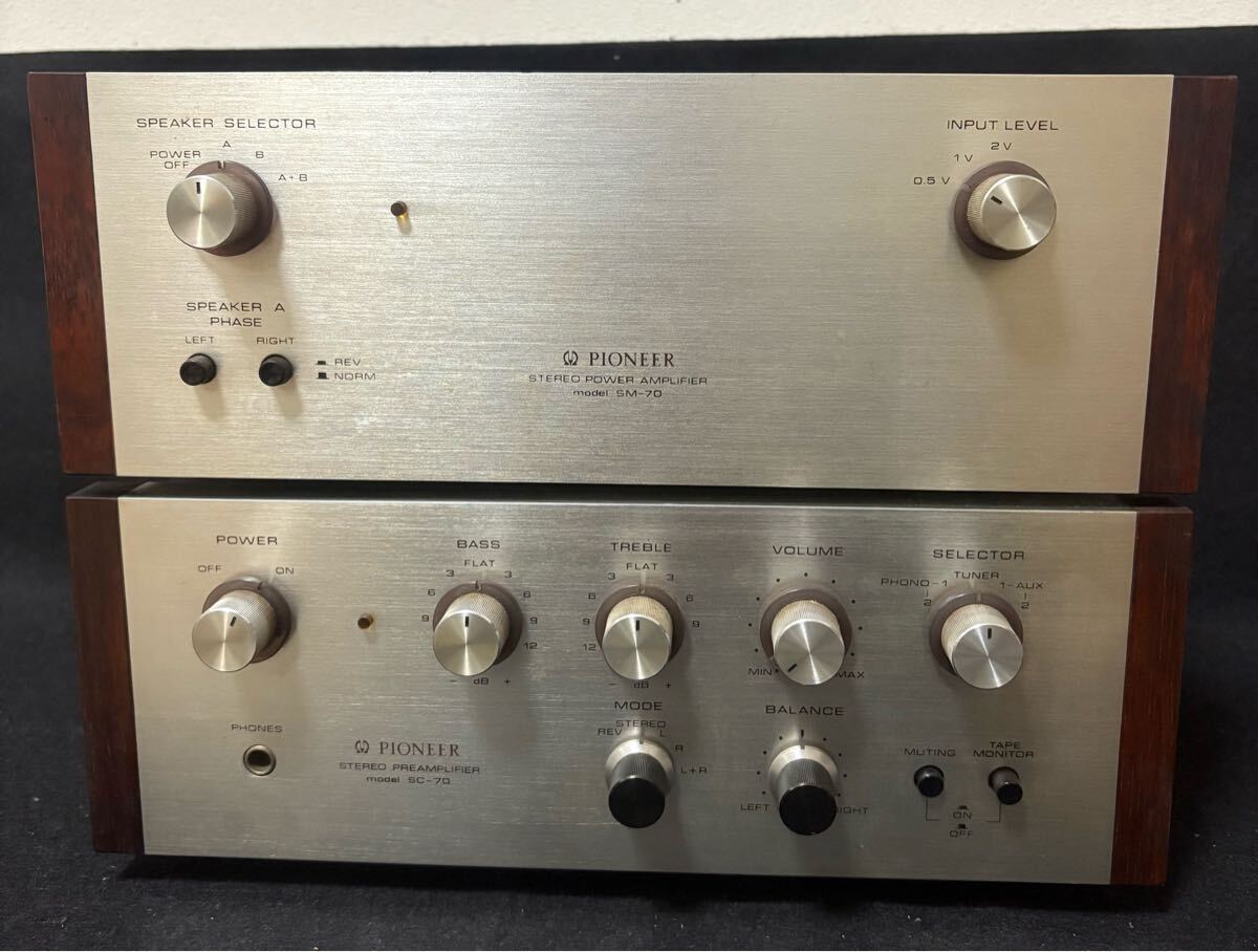 Yahoo!オークション - 【通電OK】Pioneer SC-70 SM-70 パイオニア プリ...