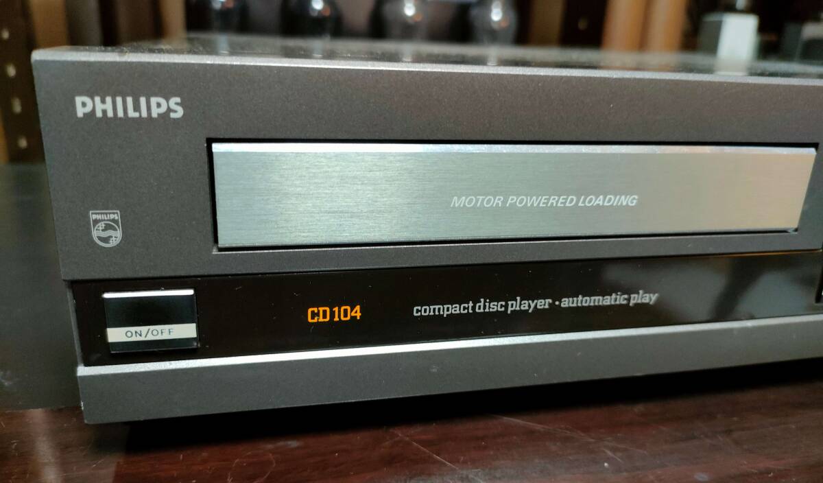 Yahoo!オークション - PHILIPS CD104 CDプレーヤー ジャンク フィリッ...