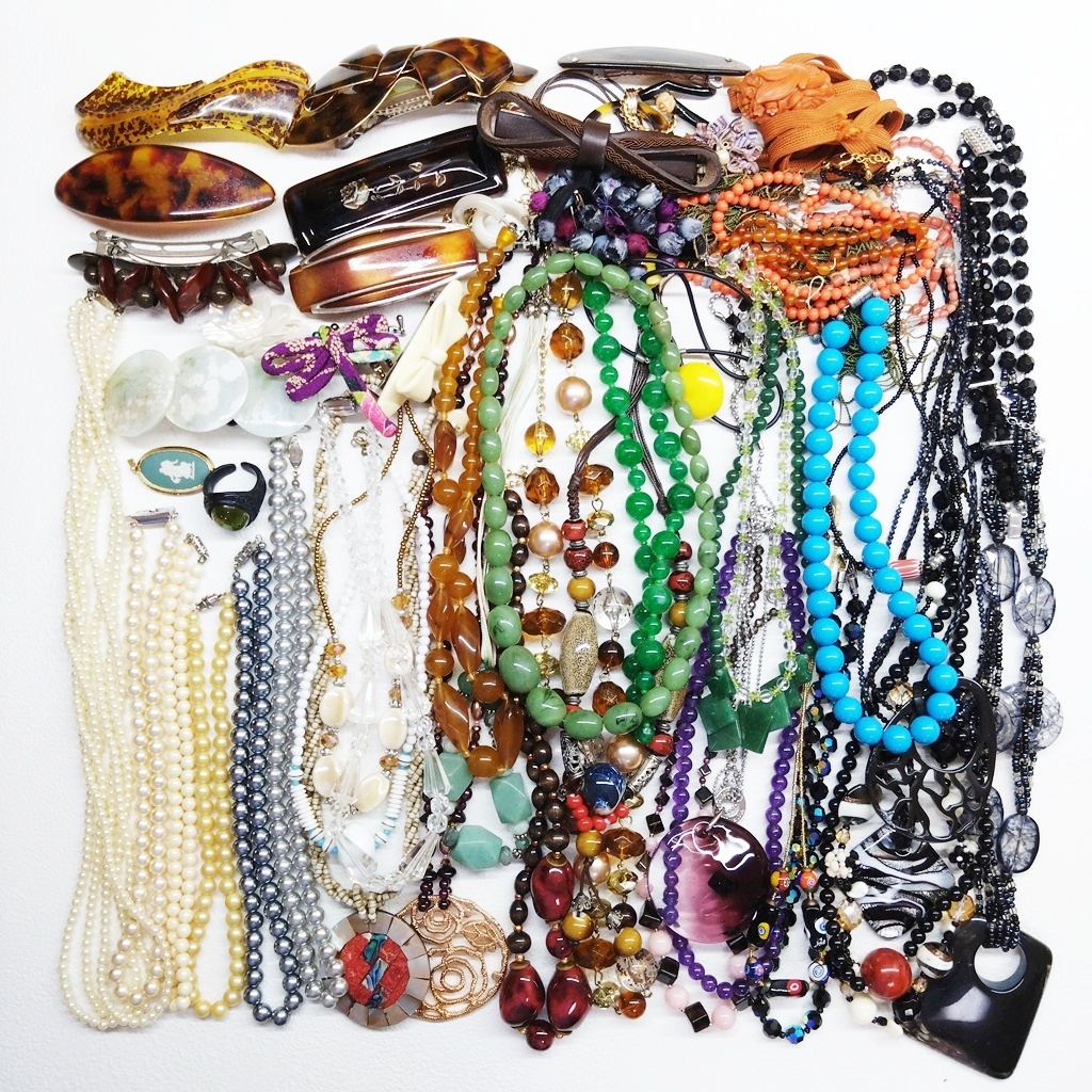 Yahoo!オークション - 【人気】アクセサリー まとめ 総重量 1 335g ネ...