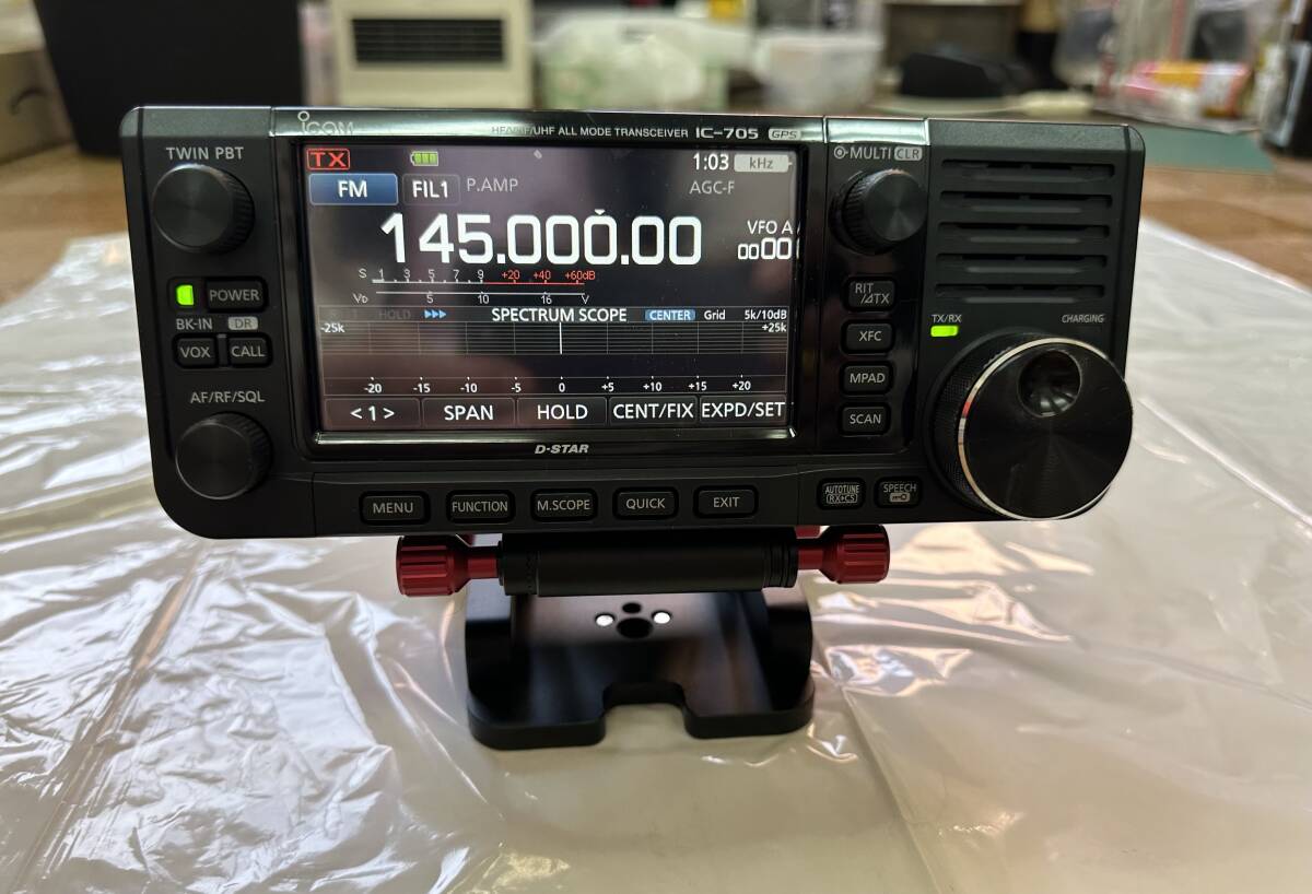 Yahoo!オークション - ICOM HF/VHF/UHFオールモードトランシーバー IC-...
