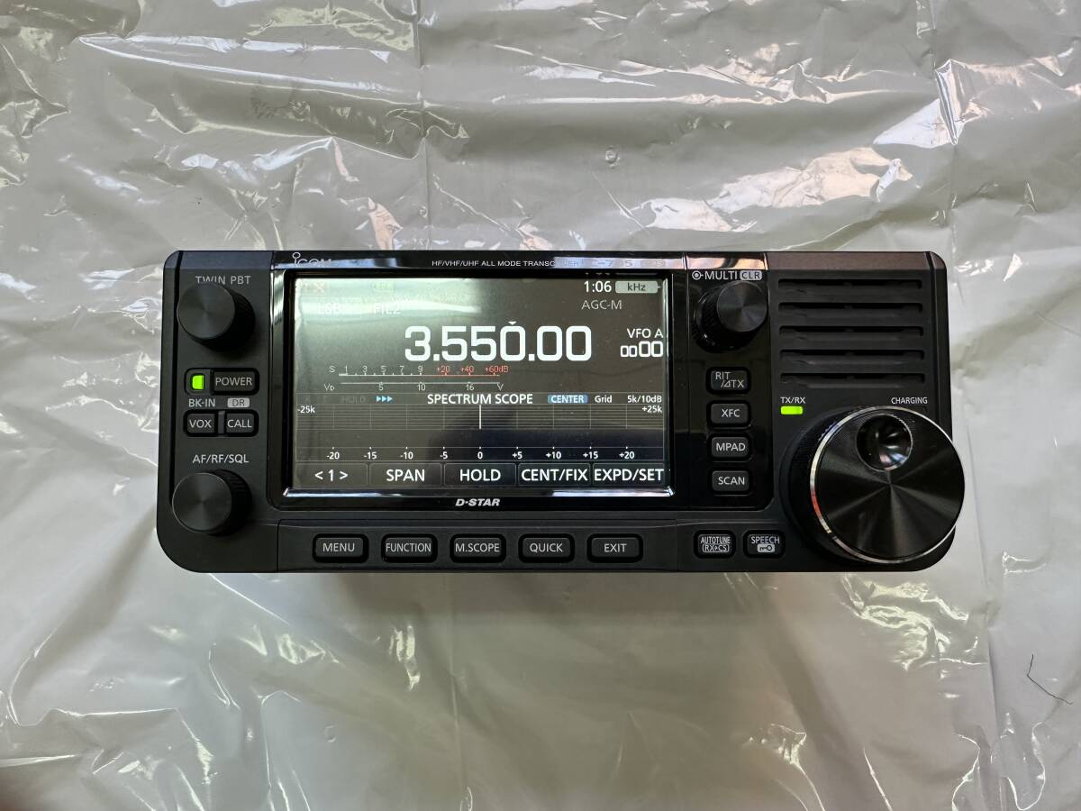 Yahoo!オークション - ICOM HF/VHF/UHFオールモードトランシーバー IC-...