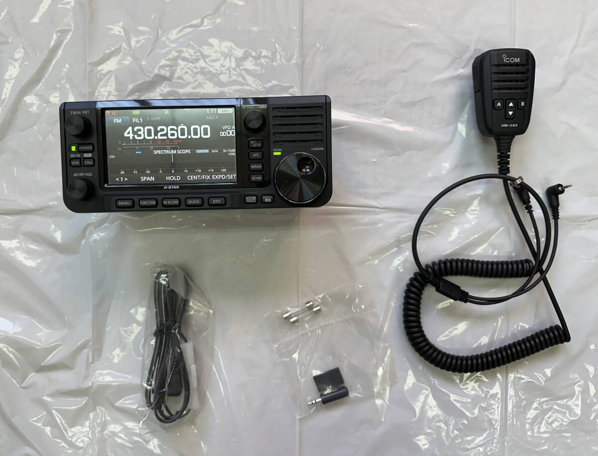 Yahoo!オークション - ICOM HF/VHF/UHFオールモードトランシーバー IC-...