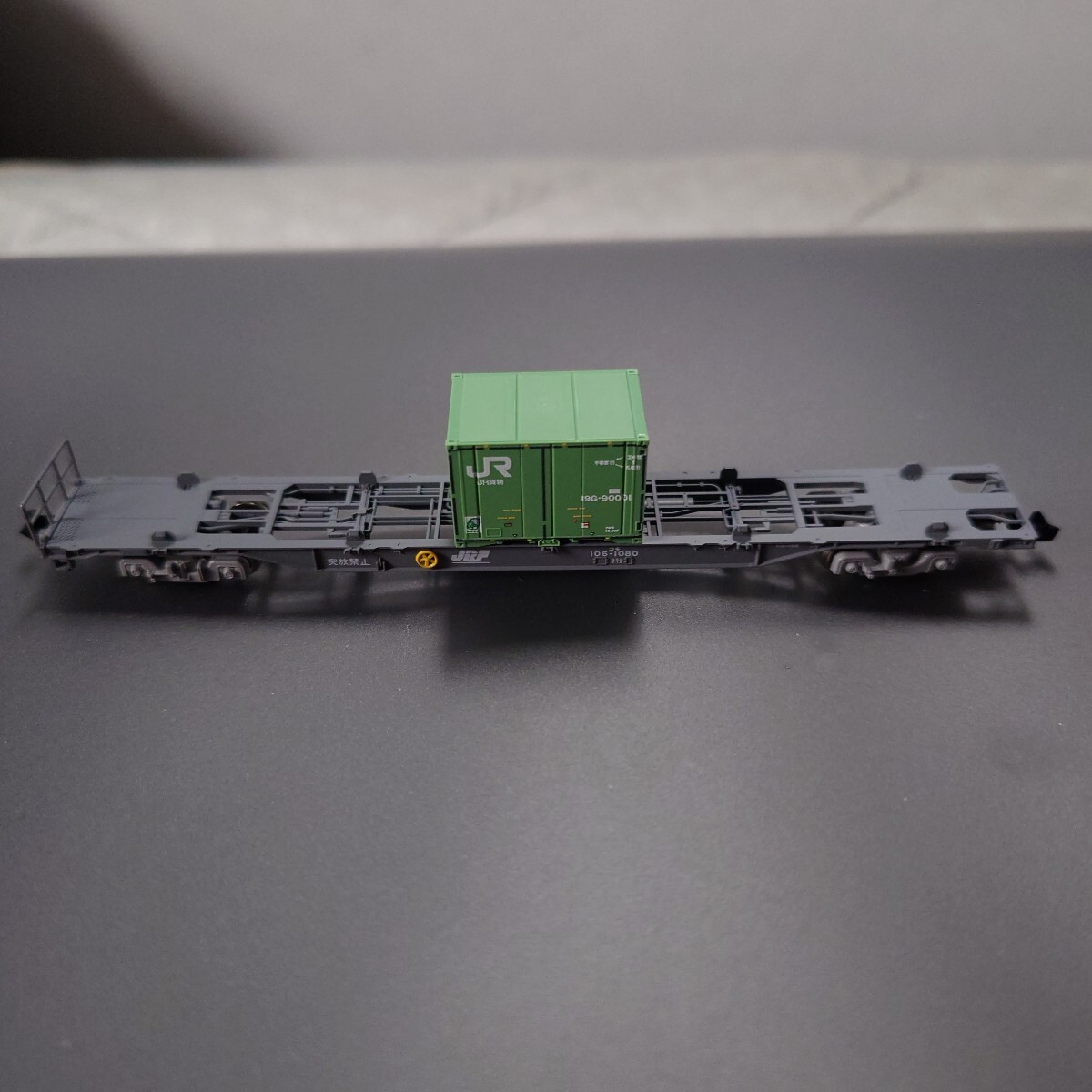 Yahoo!オークション - レア PLATZ 19G JR貨物コンテナ 1個積載 TOMIX ...