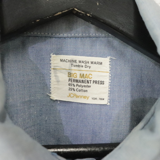 Yahoo!オークション - G661 70sビンテージ BIGMAC ビックマック 半袖シ...