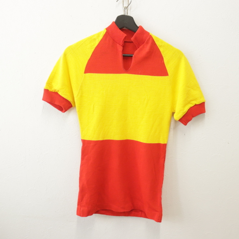 Yahoo!オークション - n321 70sビンテージ 半袖サイクリングシャツ 197...