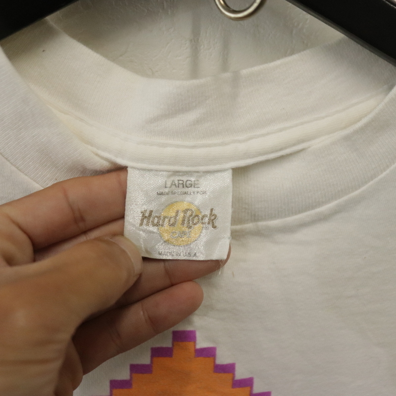 Yahoo!オークション - Q385 90sビンテージ ハードロックカフェ 半袖Tシ...