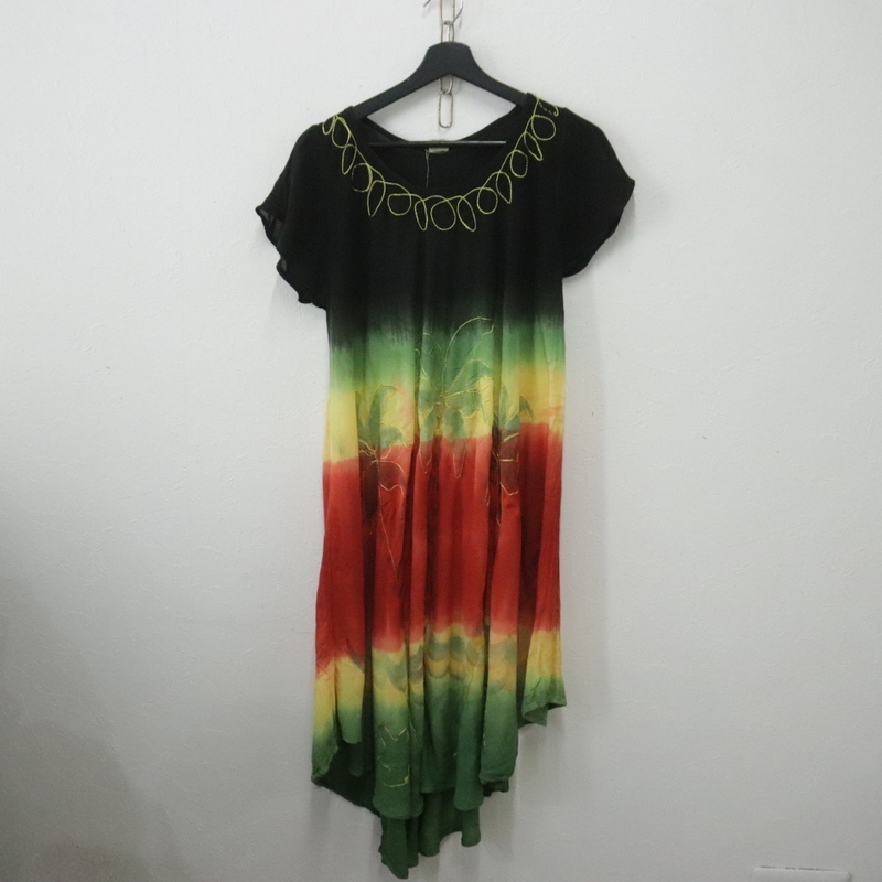 Yahoo!オークション - D161 90sビンテージ SEVENISLANDS ラスタカラー ...