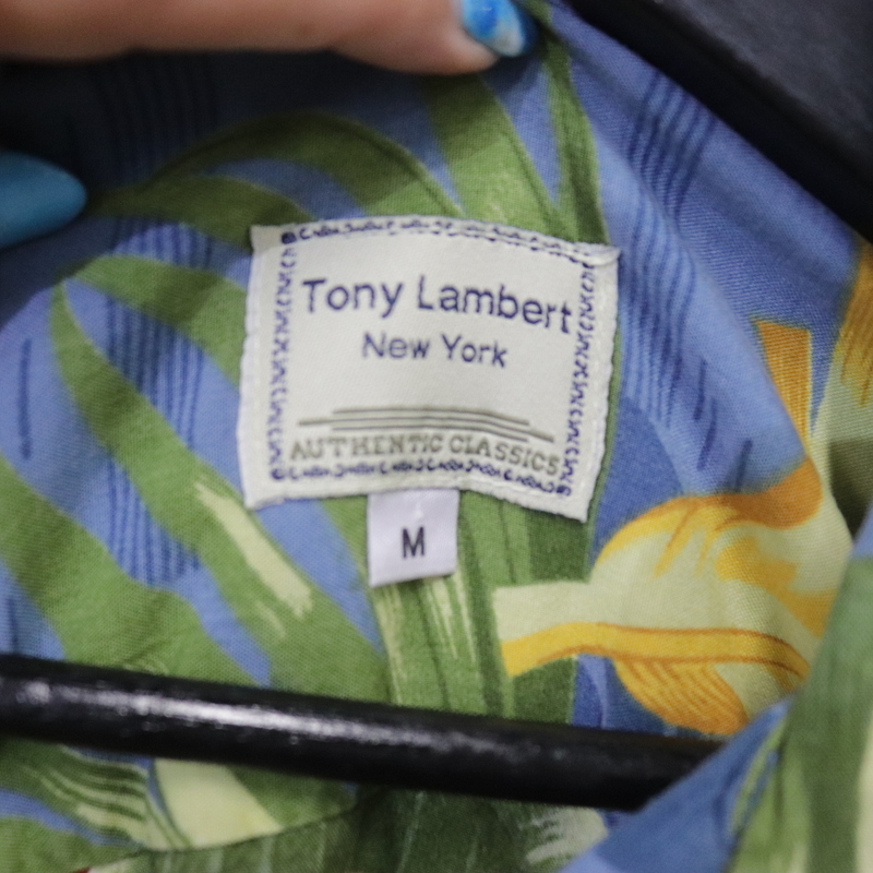 Yahoo!オークション - M522 90sビンテージ TonyLambert 半袖アロハシャ...