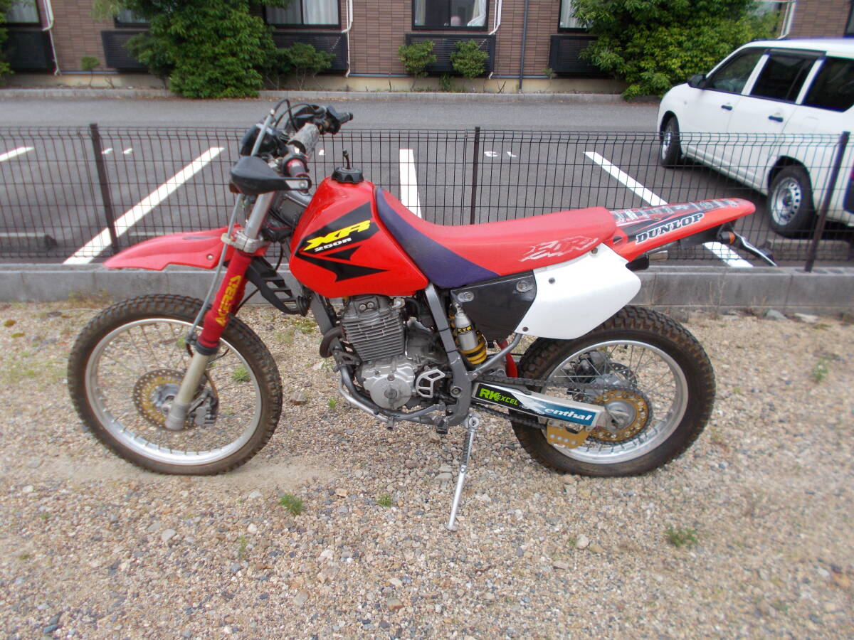 Yahoo!オークション - XR250R ME08 逆輸入書類付現在登録済み レストァ...
