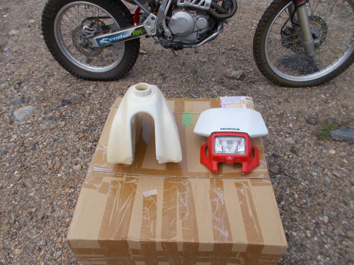 Yahoo!オークション - XR250R ME08 逆輸入書類付現在登録済み レストァ...