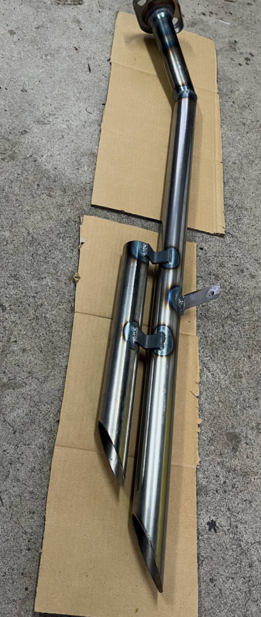 Yahoo!オークション - エブリィワゴン用サイドマフラー 64W 17W ダミー...