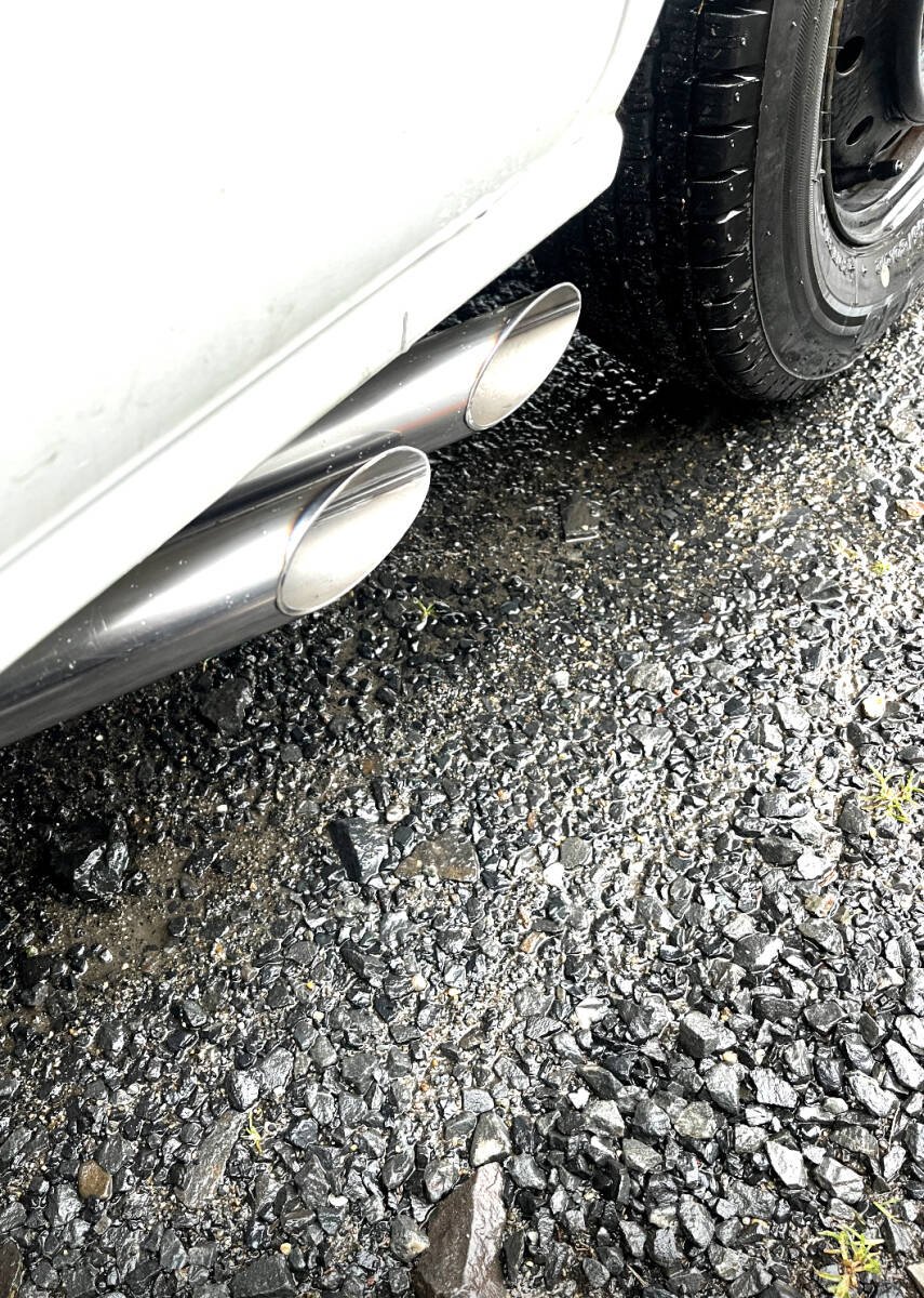 Yahoo!オークション - エブリィワゴン用サイドマフラー 64W 17W ダミー...