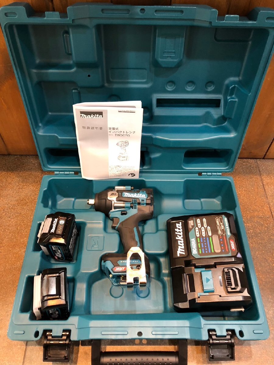 Yahoo!オークション - makita マキタ 40V 充電式インパクトレンチ TW0...