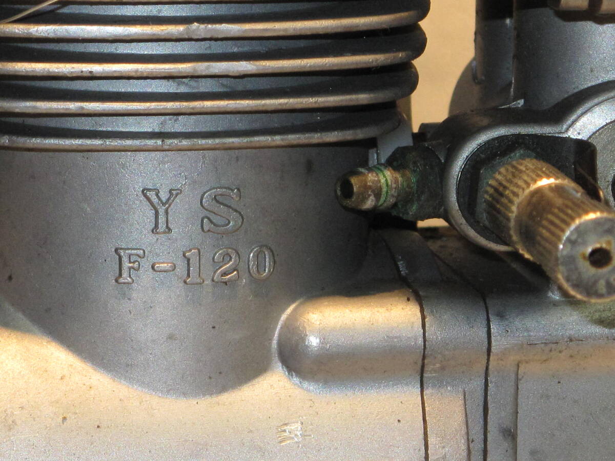 Yahoo!オークション - YS F-120 エンジン中古品 始動未確認の為ジャン...