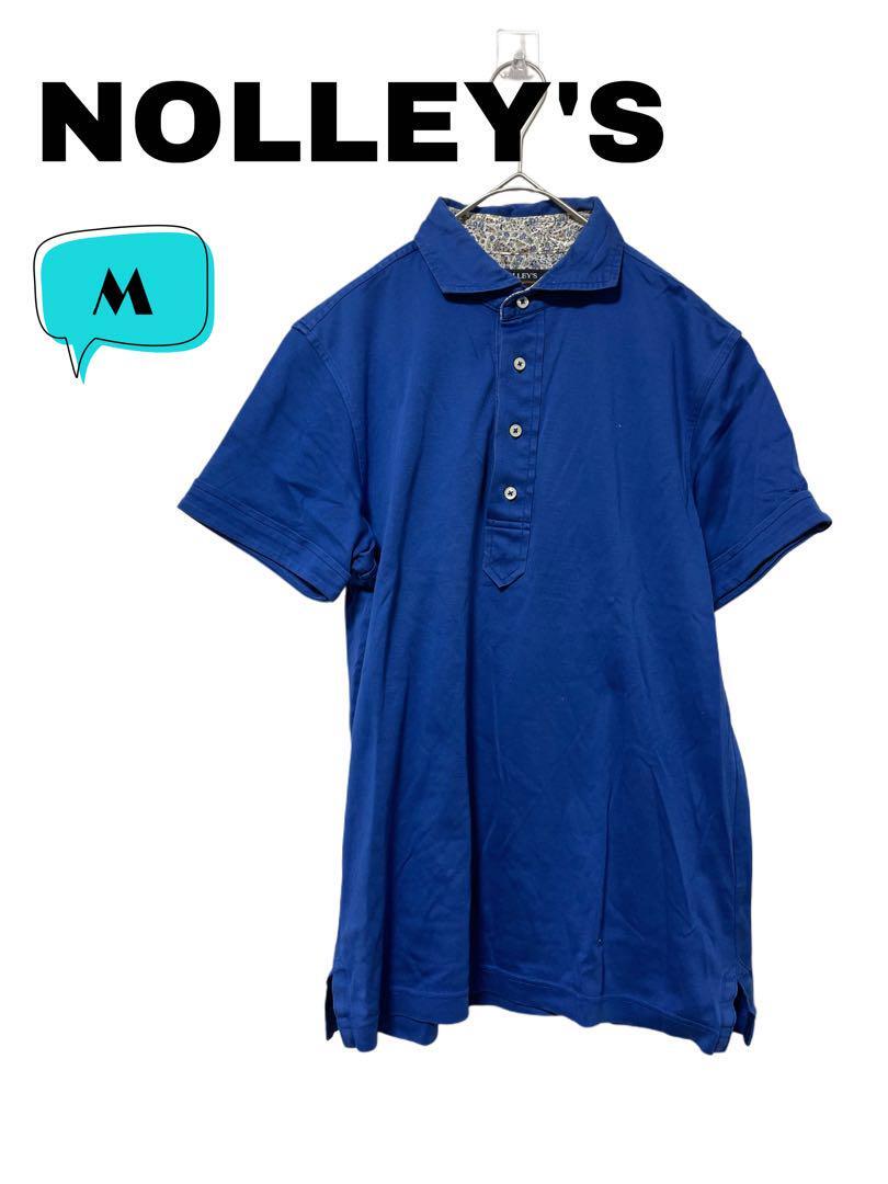 Yahoo!オークション - NOLLEY'S ノーリーズ 襟裏 花柄 ポロシャツ M
