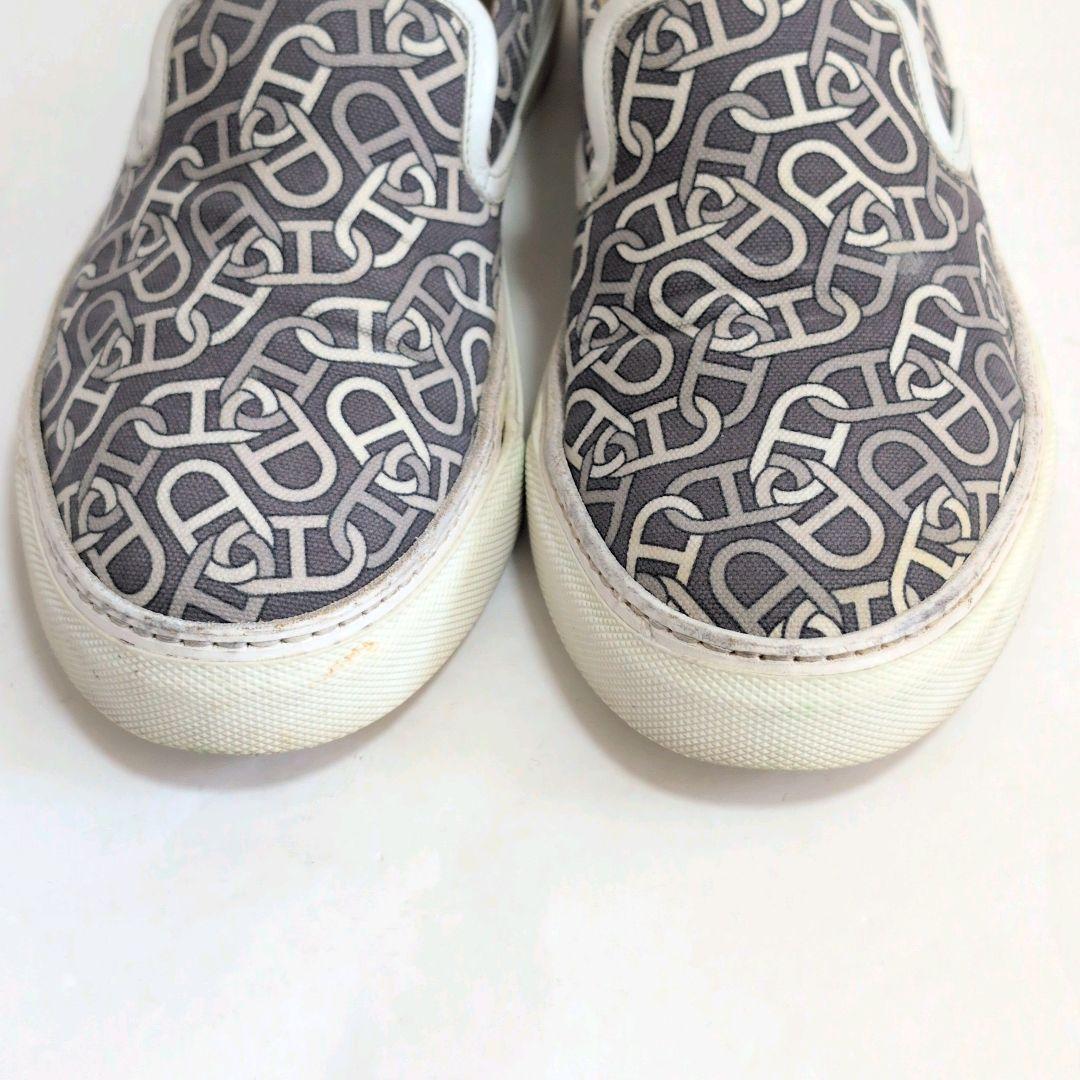 Yahoo!オークション - Herms エルメス スリッポン シェーヌダンクル 42...