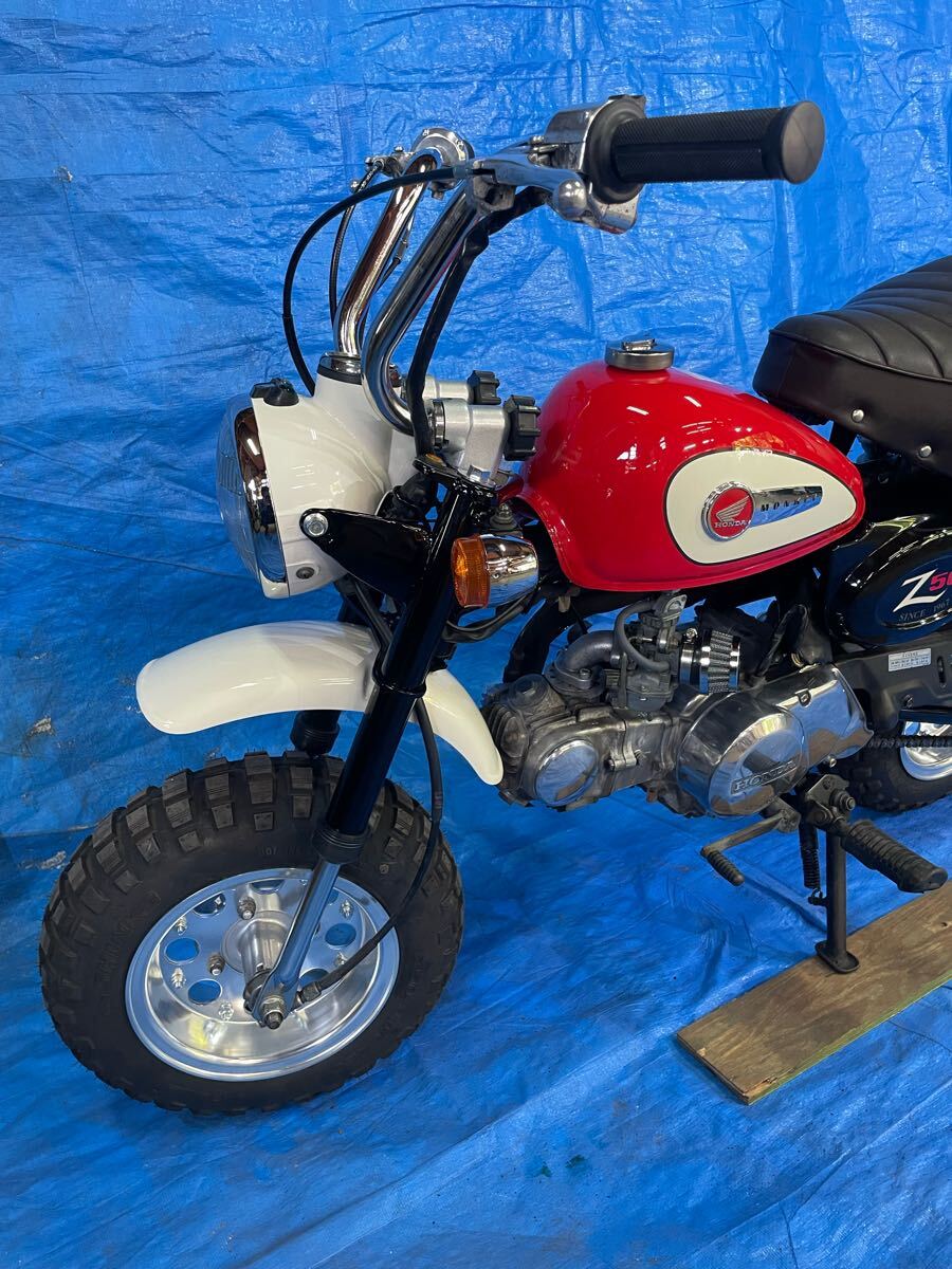 Yahoo!オークション - モンキー 12V Z50J AB27 ボアアップ 極上 各所メ...