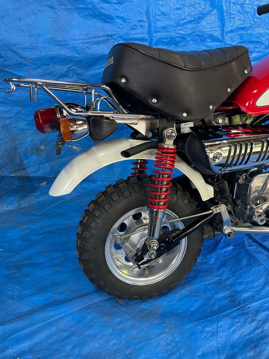 Yahoo!オークション - モンキー 12V Z50J AB27 ボアアップ 極上 各所メ...