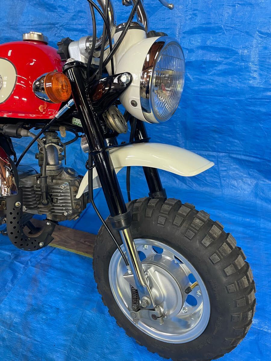 Yahoo!オークション - モンキー 12V Z50J AB27 ボアアップ 極上 各所メ...