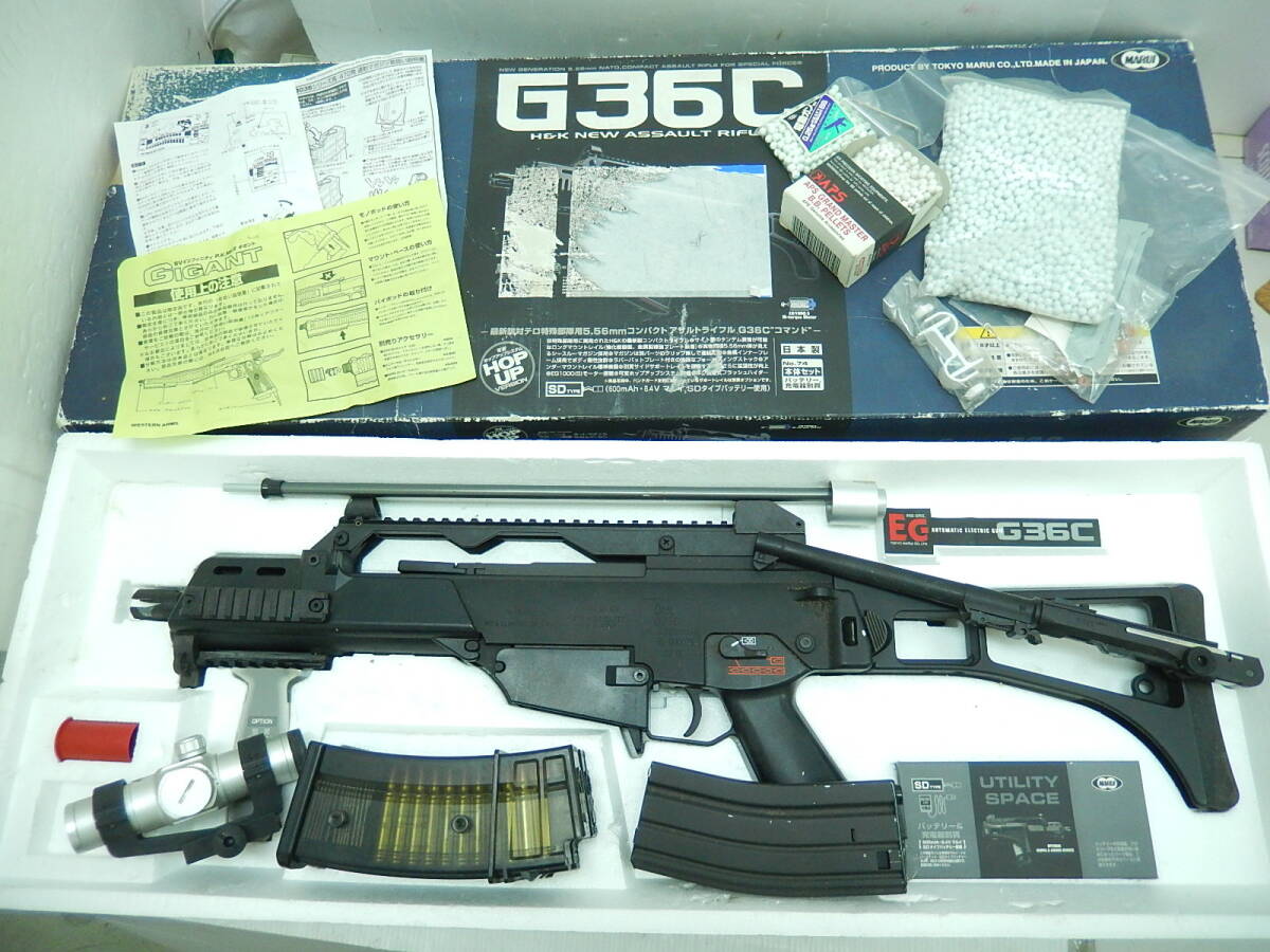 Yahoo!オークション - DK60 電動ガン 東京マルイ G36C H&K GEW...