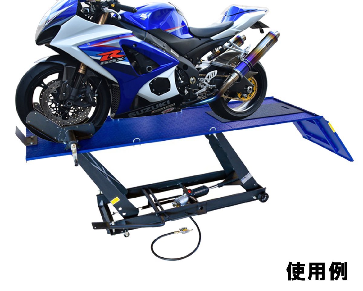 Yahoo!オークション - 訳あり バイク リフトテーブル 油圧式 エアー＆...