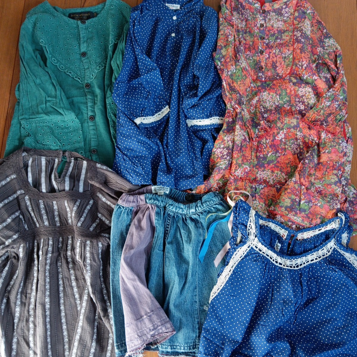 Yahoo!オークション - 子供服 まとめ売り 6枚 130 120 FITH gotohollyw...