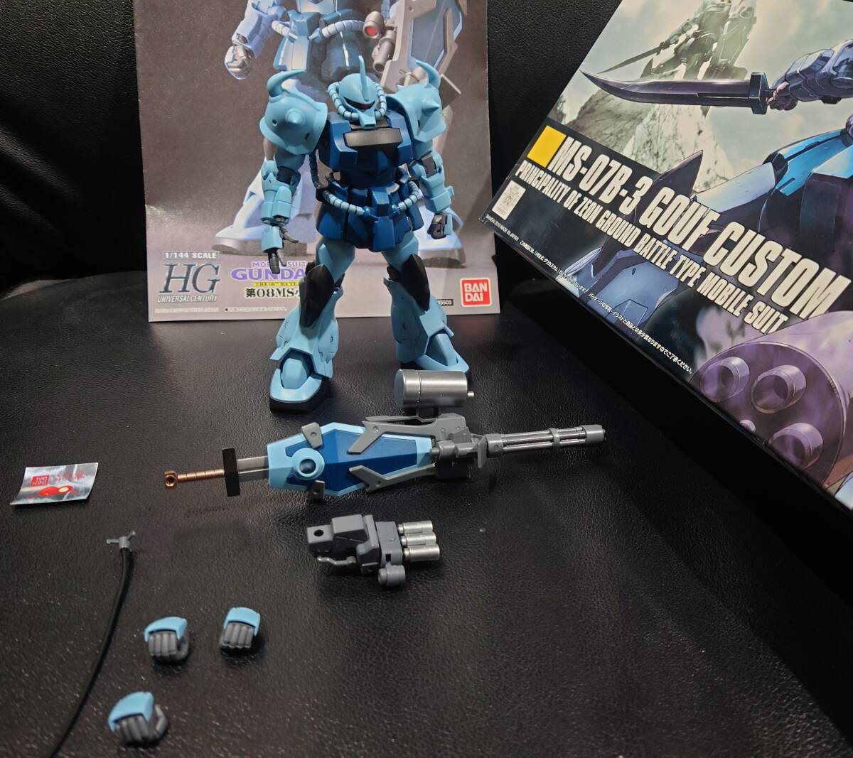 Yahoo!オークション - バンダイ HG グフカスタム 第08MS小隊