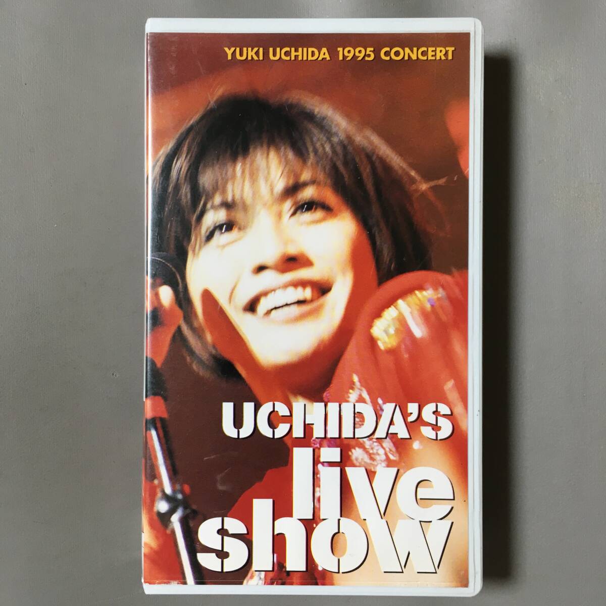 VHS 内田有紀 YUKI UCHIDA 1995 CONCERT UCHIDA'S live show TENCAを取ろう -内田の野望 広瀬香美 筒美京平 小室哲哉 大村雅朗 亀田誠治 ...