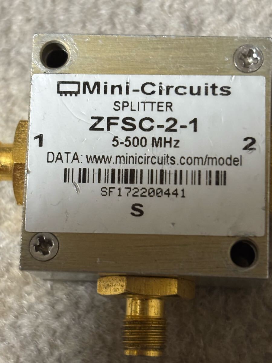 Yahoo!オークション - ミニサーキット製 パワー分配／合成器 ZFSC-2-1 ...