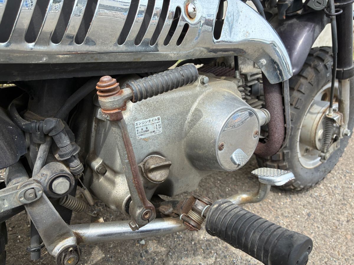 Yahoo!オークション - ホンダ モンキーZ50J 12V 50cc原付 1996年式 ワ...