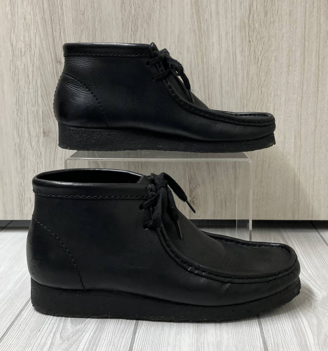 Yahoo!オークション - Clarks クラークス 11826 ワラビーブーツ UK7.5 ...