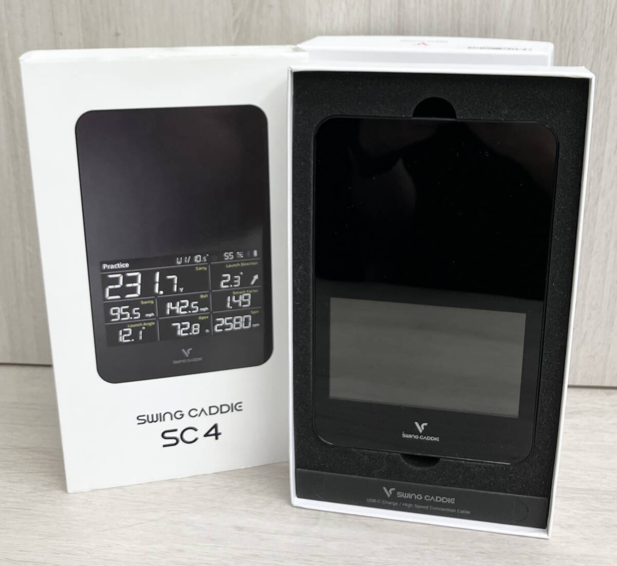 Yahoo!オークション - VOICE CADDIE ボイスキャディ SWING CADDIE SC4 ...