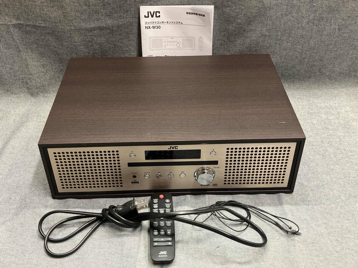 Yahoo!オークション - JVC NX-W30 [Bluetooth対応] コンパクトコンポー...