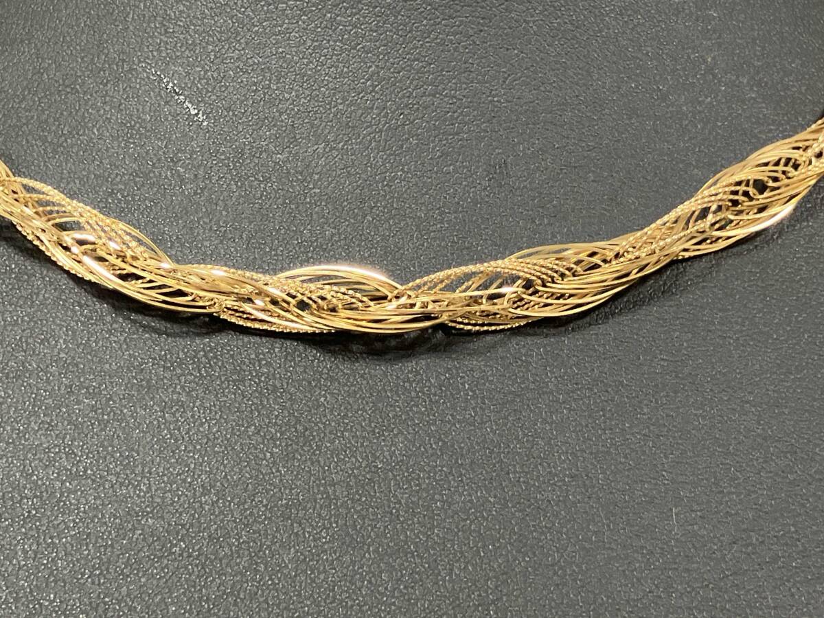 Yahoo!オークション - K18/42cm/17.1gネックレス