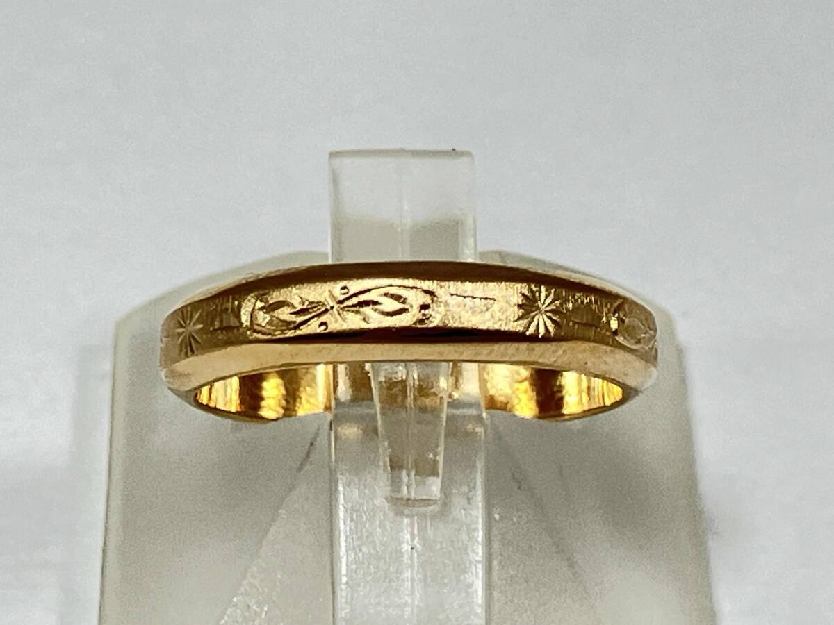 Yahoo!オークション - K18/#9/3.4gリング