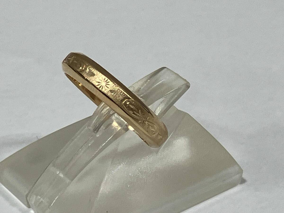 Yahoo!オークション - K18/#9/3.4gリング