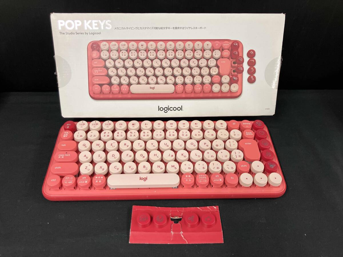 Yahoo!オークション - Logicool ワイヤレスメカニカルキーボード POP K...